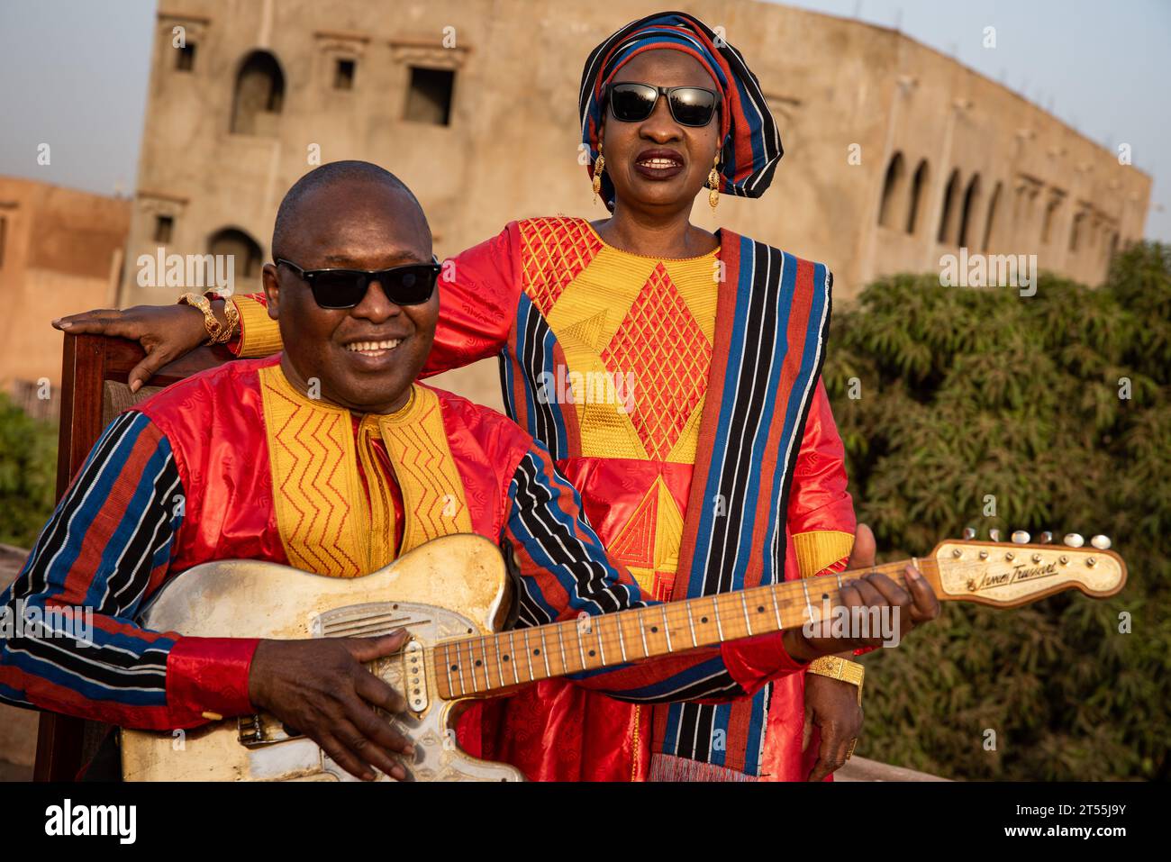 Nicolas Remene/Le Pictorium - Amadou Et Mariam in their home in Bamako, Mali. 08th Dec, 2022 ...