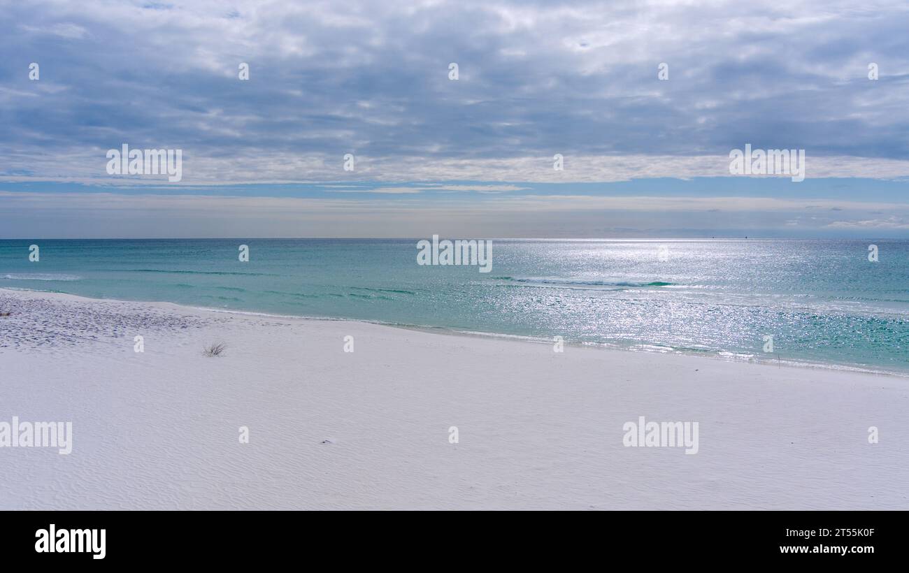 October morning at Pensacola Beach Stock Photo - Alamy