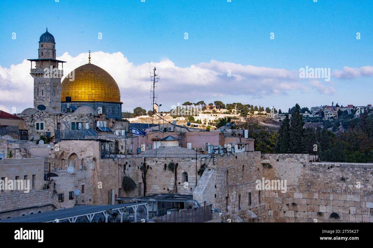 The Home of Islam and Jew called the Holy Land Stock Photo - Alamy