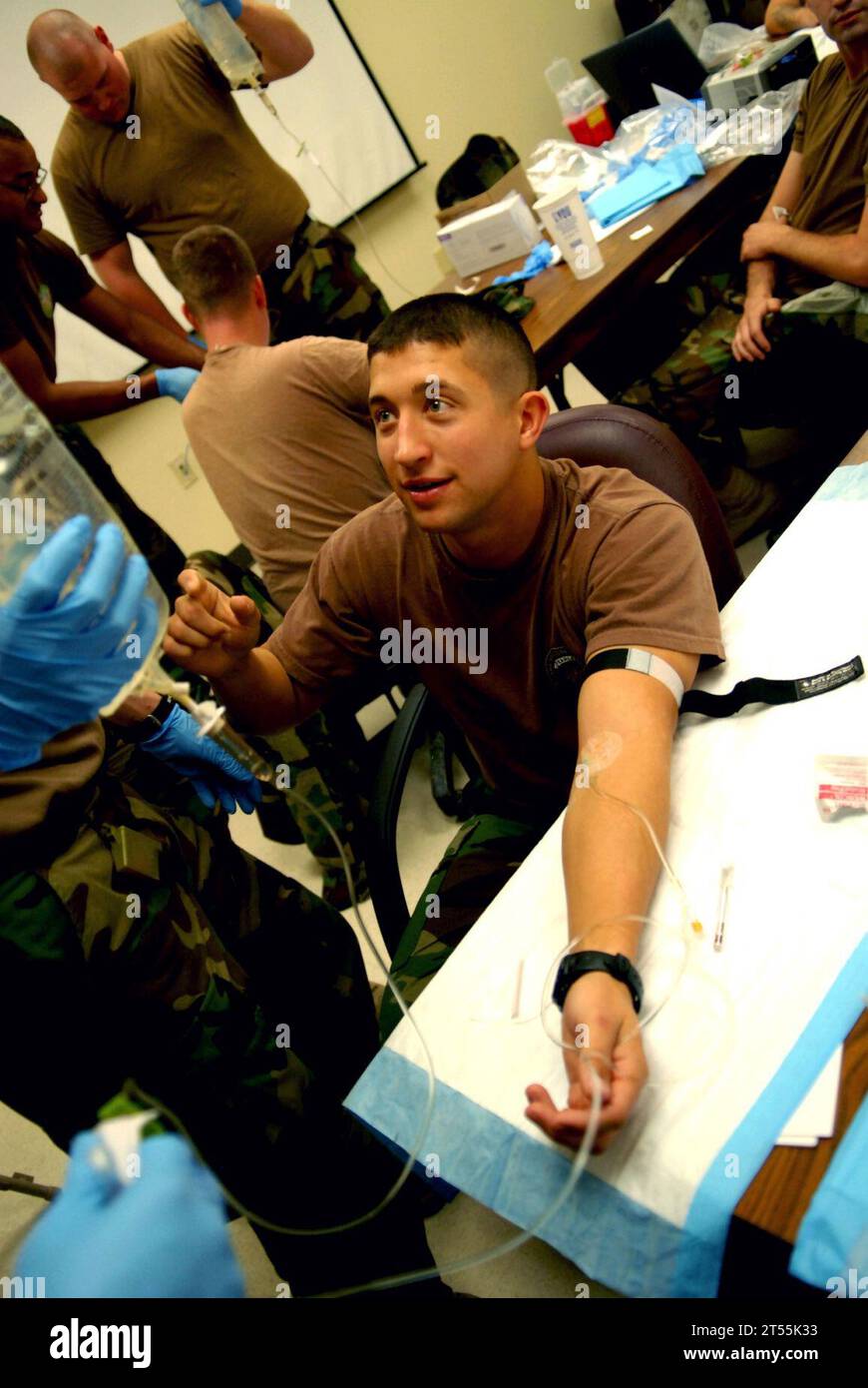 intravenous therapy, NMCB 74 Stock Photo - Alamy