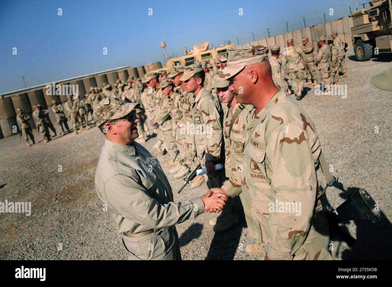 Iraq, Secretary of the Navy Stock Photo - Alamy