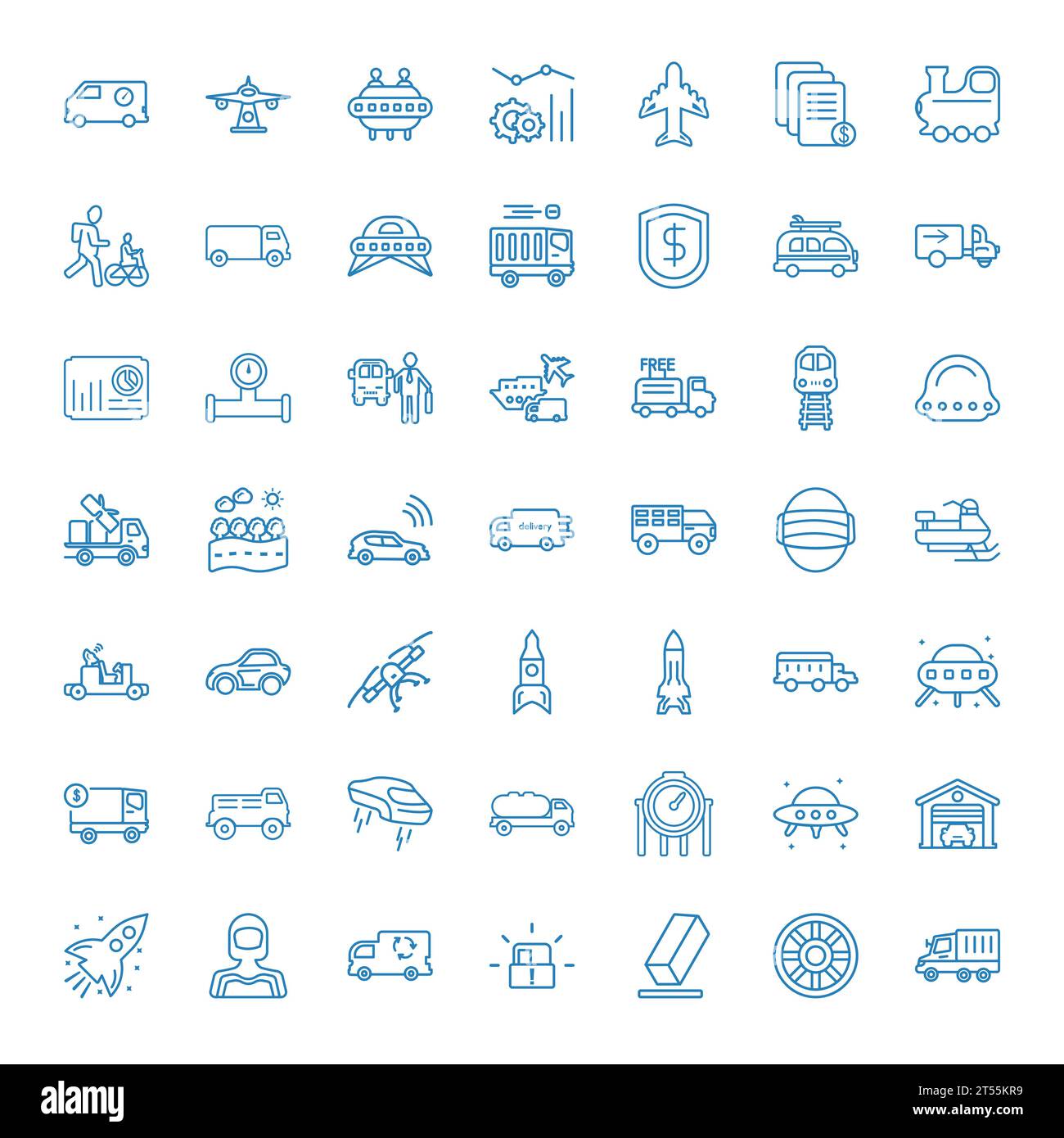 Unmanned rocket Stock Vector Images - Alamy