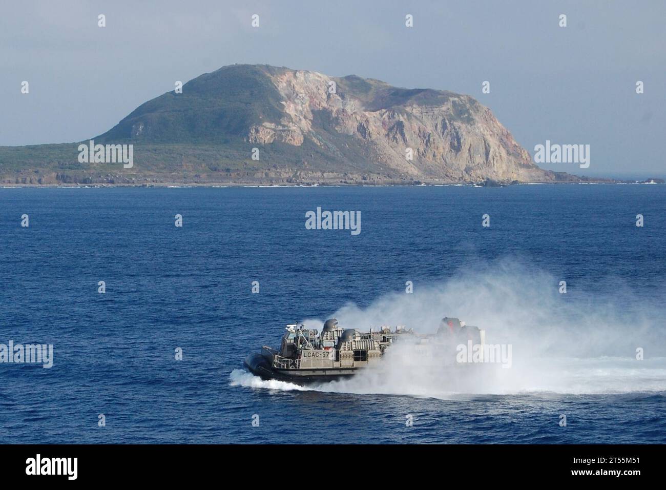 Iwo Jima, Iwo To, Japan, LCAC, navy, ships, U.S. Navy, USS Tortuga (LSD ...
