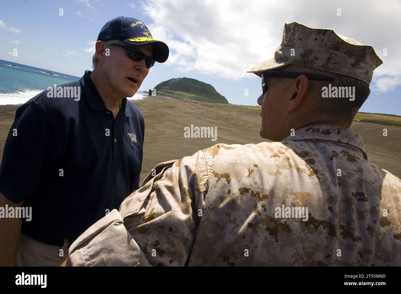 Iwo Jima, Ray Mabus, secnav Stock Photo - Alamy