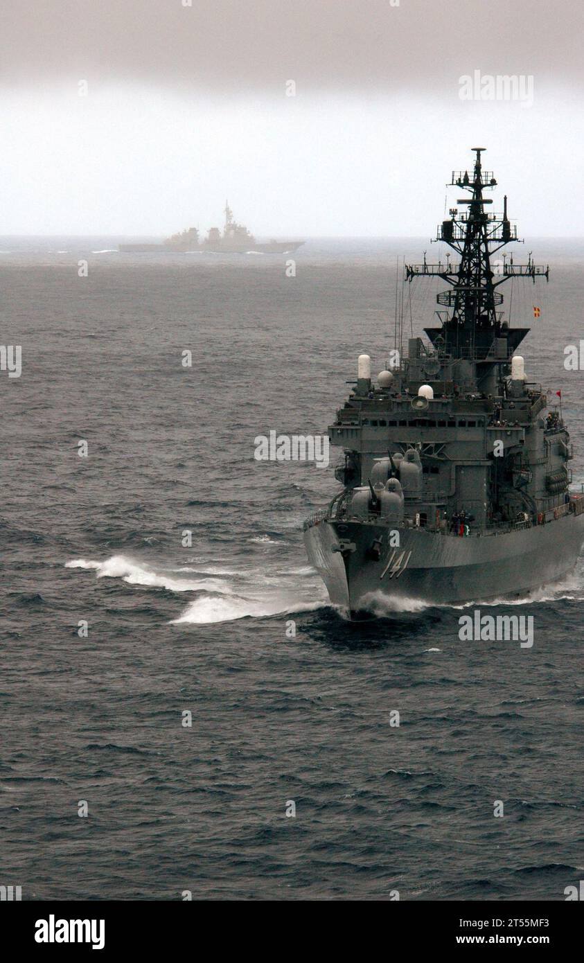 Japan Maritime Self-Defense Force (JMSDF), JS Haruna (DDH 141), Nimitz ...