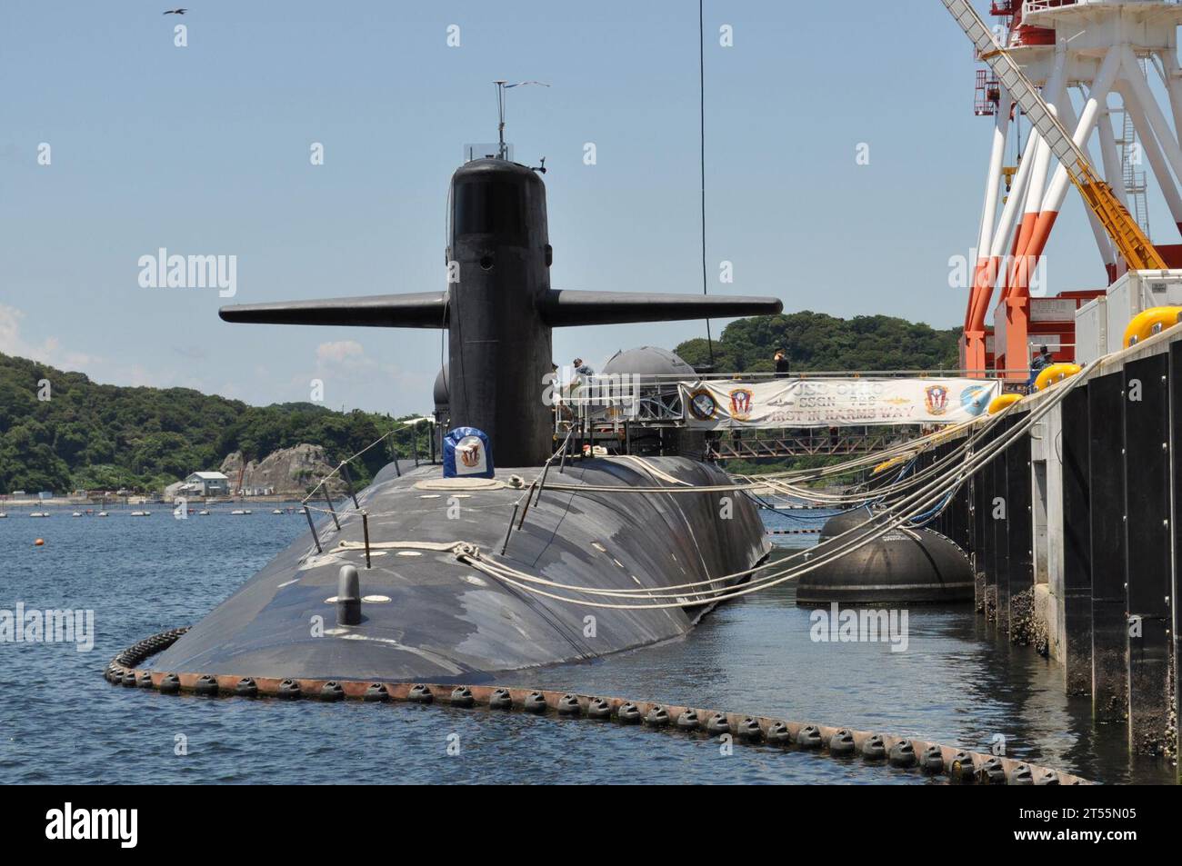 Japan, Submarine, U.S. Navy, USS Ohio (SSGN 726), Yokosuka Stock Photo - Alamy