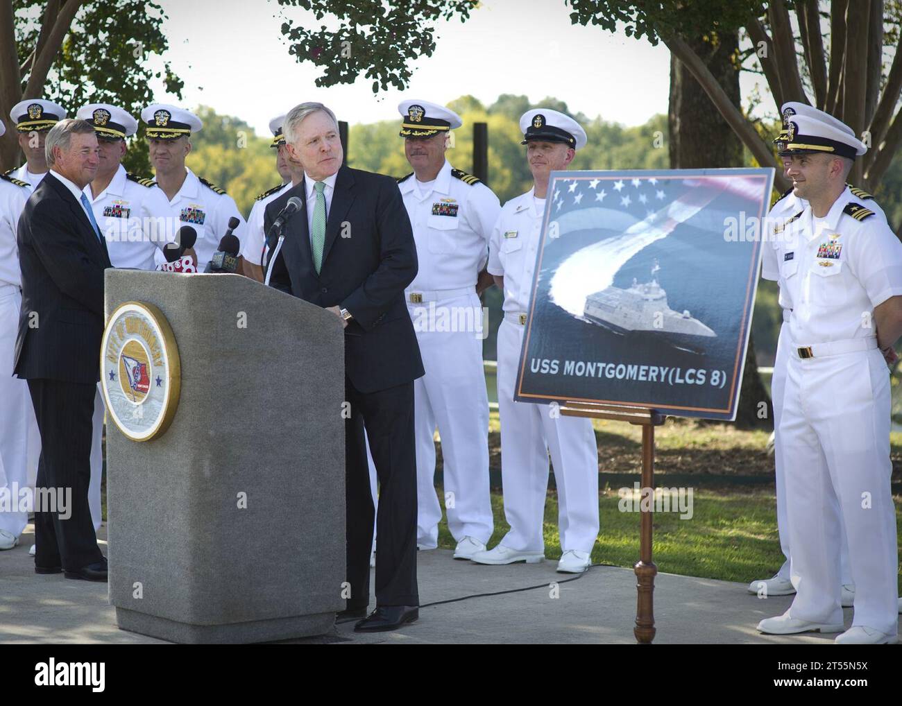 jhsv, LCS, Montgomery, Ray Mabus, secnav, Secretary of the Navy, USS ...