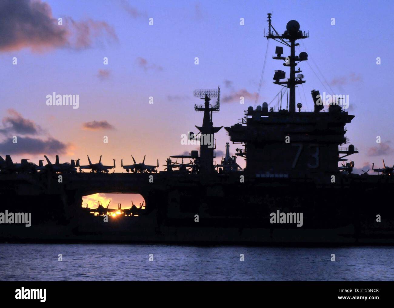 John M. Hageman, USS George Washington Stock Photo - Alamy