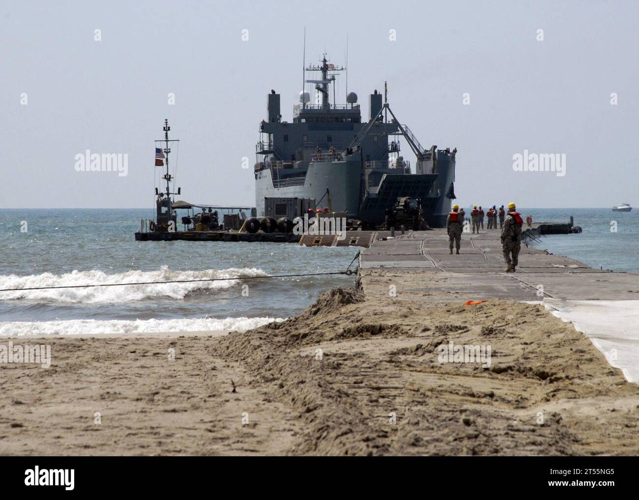 Joint Logistics Over-The-Shore (JLOTS) operations, Logistic Support ...