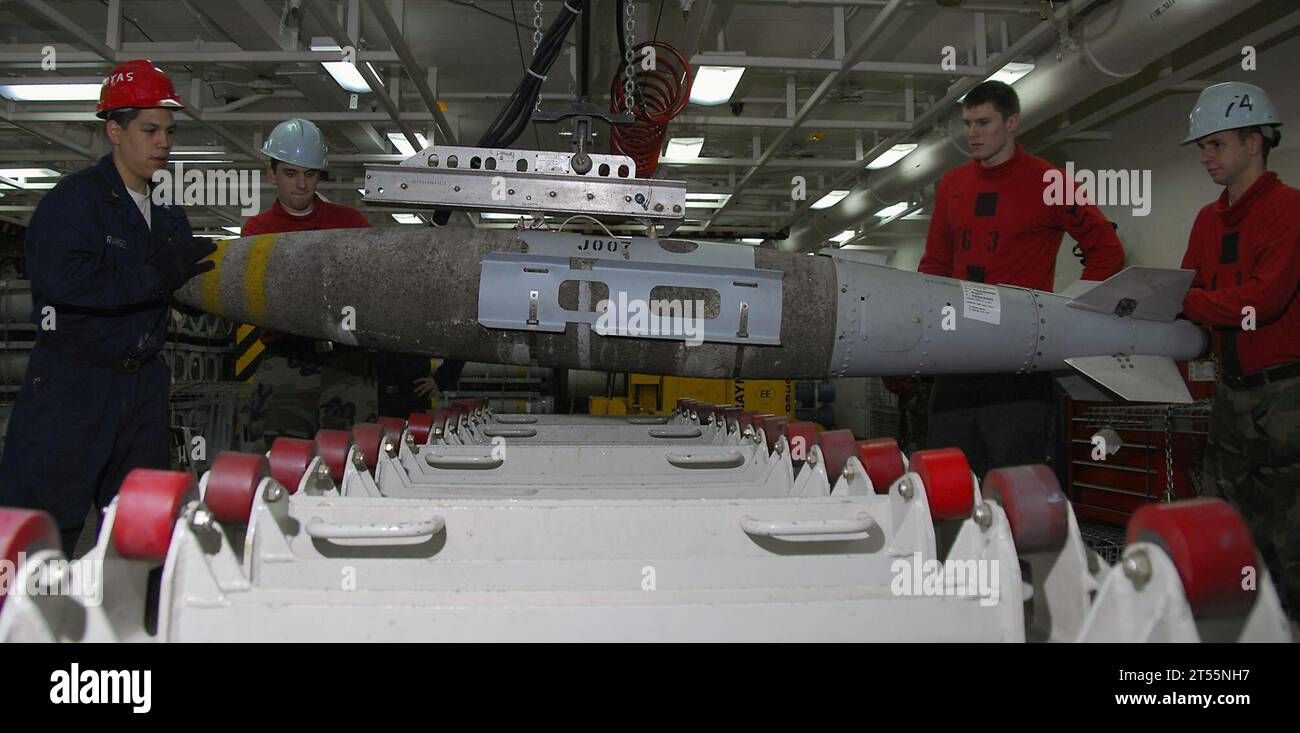joint direct attack munitions guided bomb unit, USS John C. Stennis ...