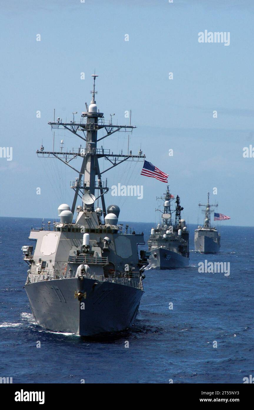 JS Setogiri (DD 156), RIMPAC 2008, USS O'Kane (DDG 77), USS Rodney M ...