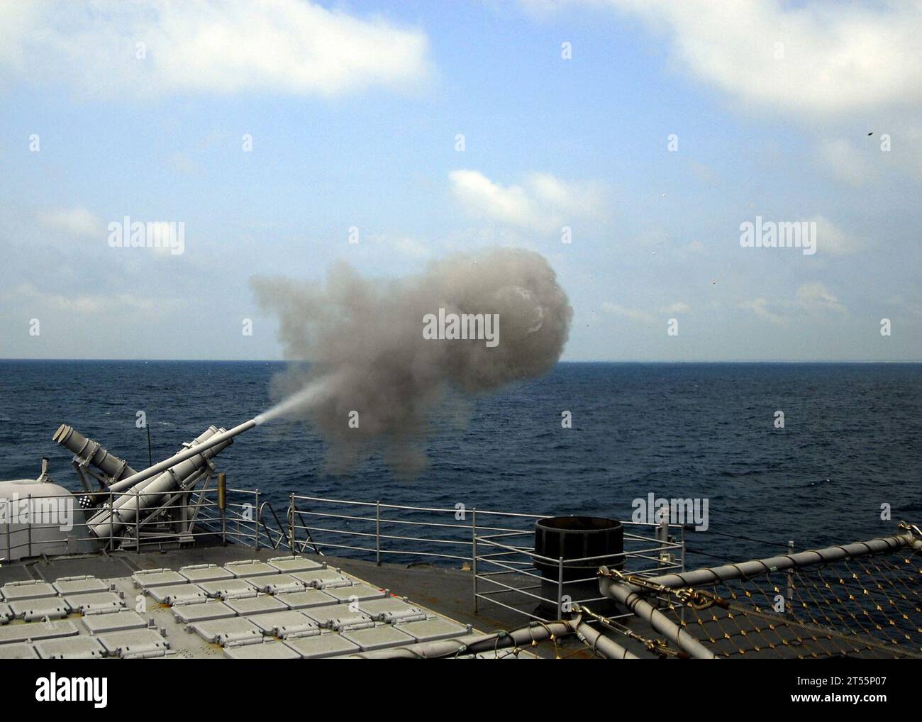 Mk 45 mod 2 light weight gun fire hi-res stock photography and images ...