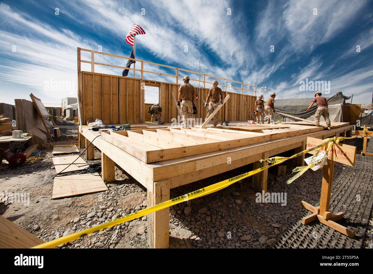 Kandahar Air Field, Naval Mobile Construction Battalion 18, navy, nmcb ...