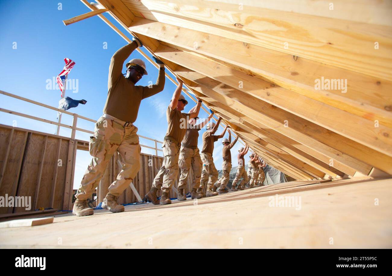 Kandahar Air Field, Naval Mobile Construction Battalion 18, navy, nmcb ...