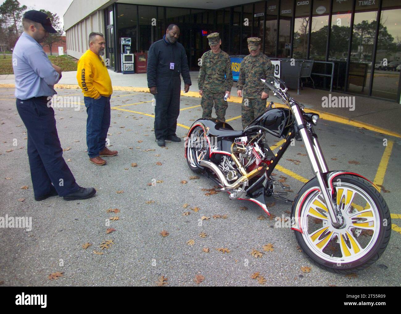La., Marine Corps Tribute Bike, Naval Support Activity New Orleans, Navy Exchange, New Orleans ...