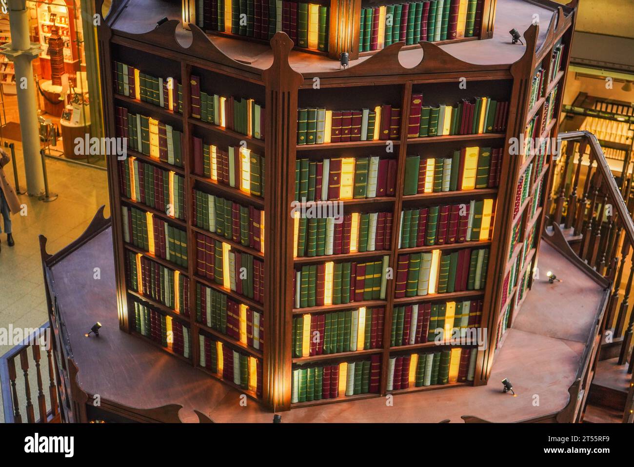 London, UK. 3 November 2023. A Christmas tree measuring 12 metres made ...