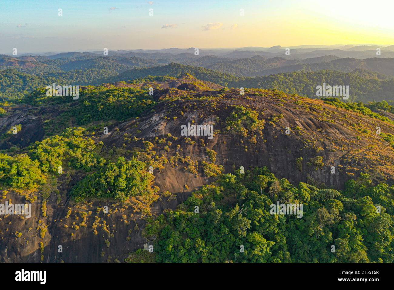 Inselberg in the Tumuk Humak Pountains - Brazil Stock Photo - Alamy