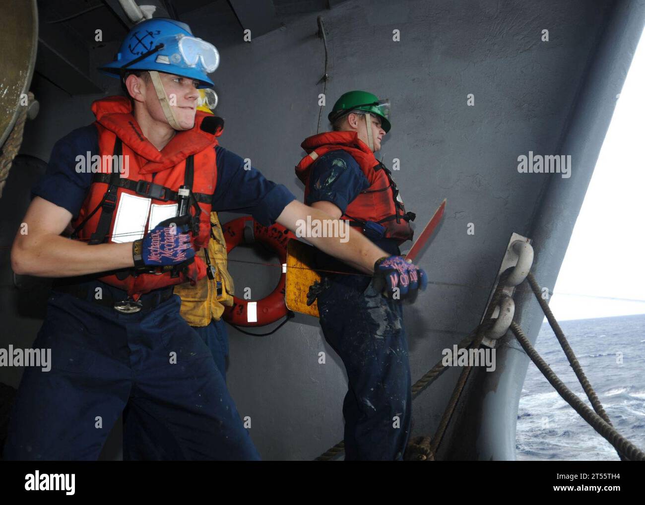 line handling, navy, people, replenishment, Supply, UNREP, USS George ...