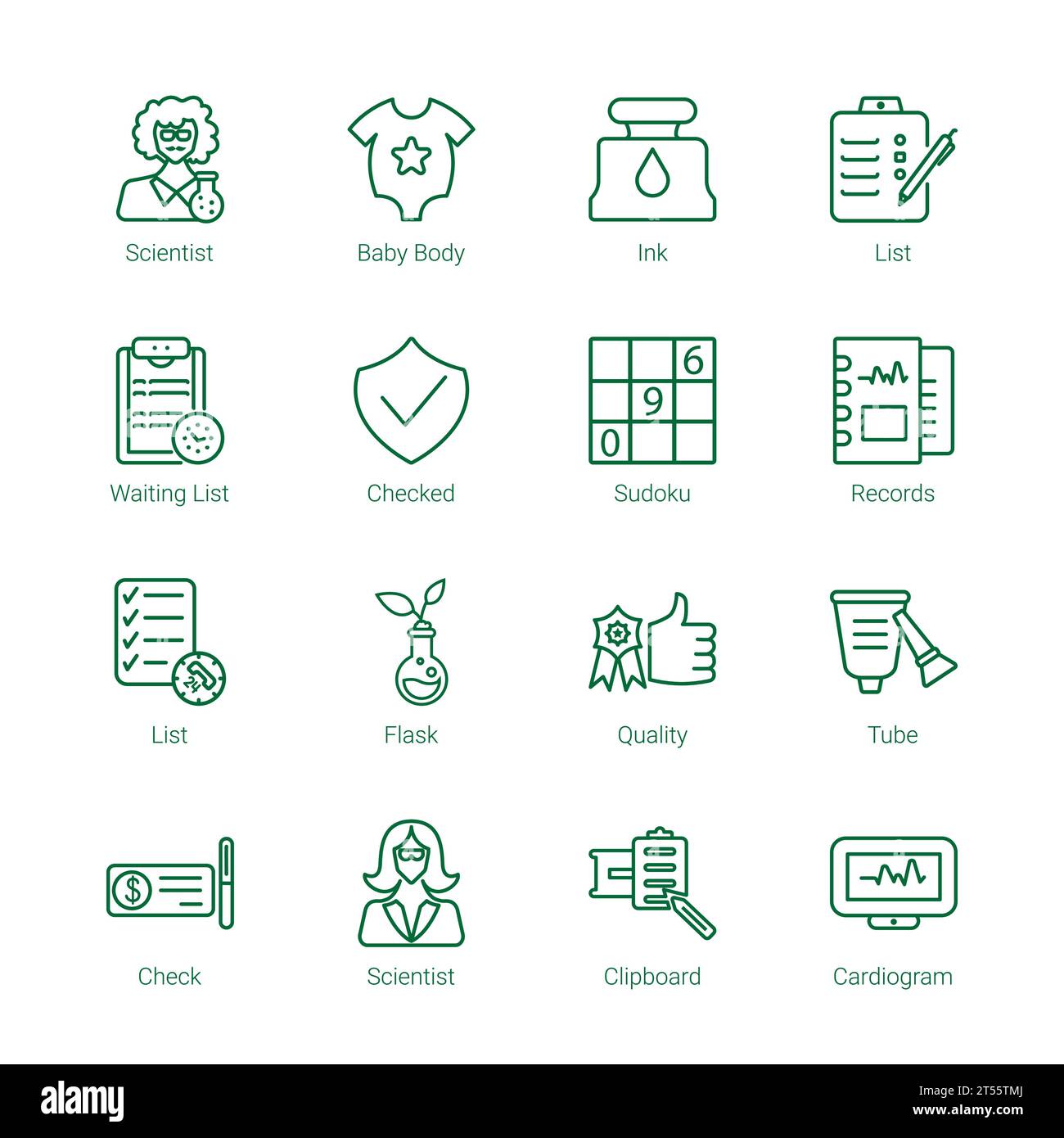 Checkmark tube Stock Vector Images - Alamy