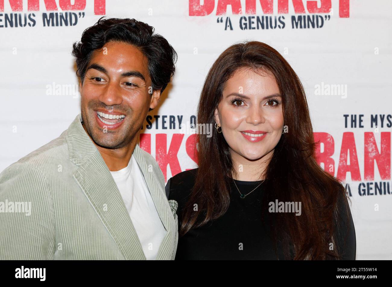 Nic Shanker mit Ehefrau Janina Shanker bei der Eröffnung der ...