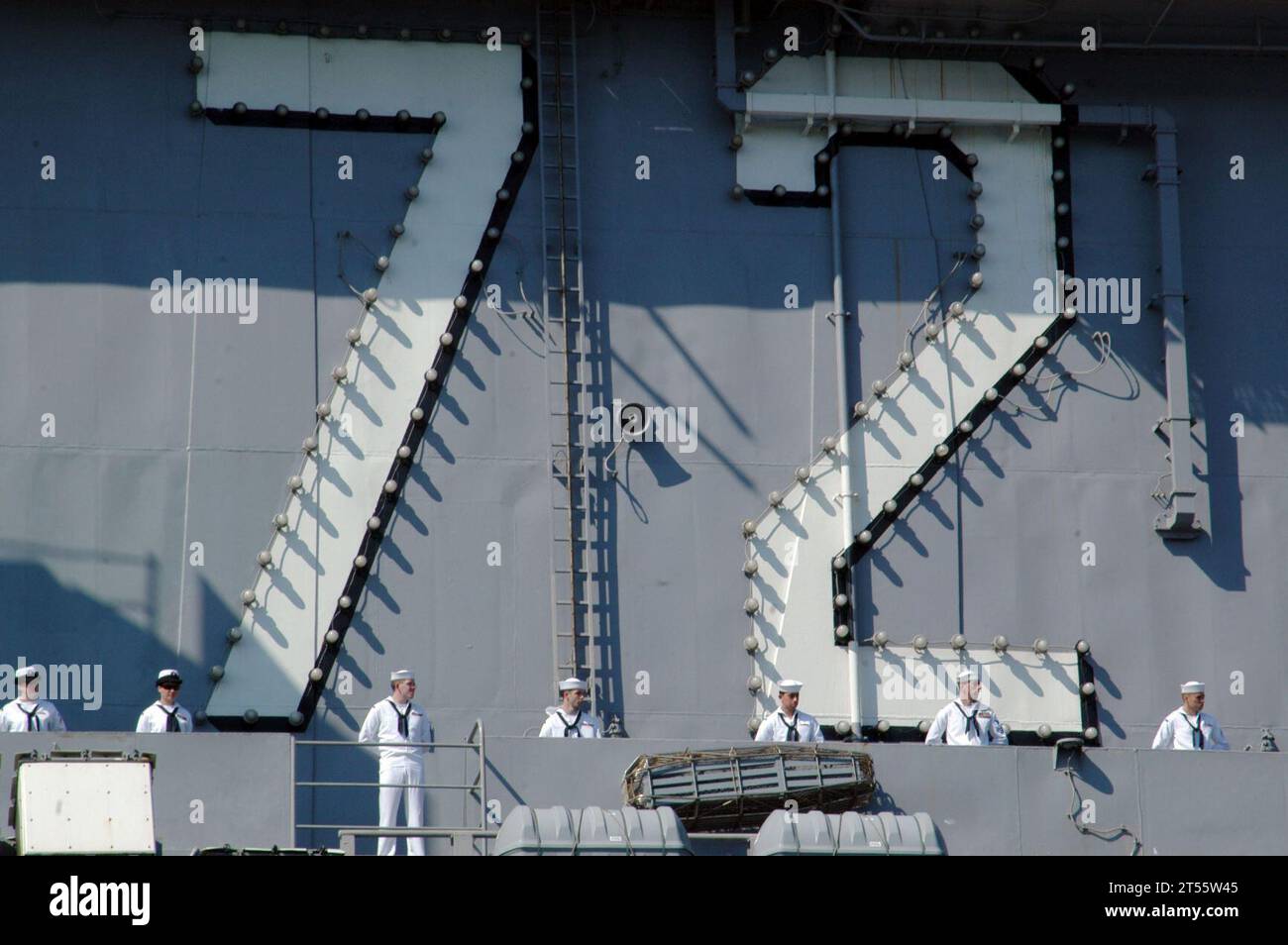 Los Angeles Harbor, man the rails, Navy Week, Sailors, U.S. Navy, USS ...