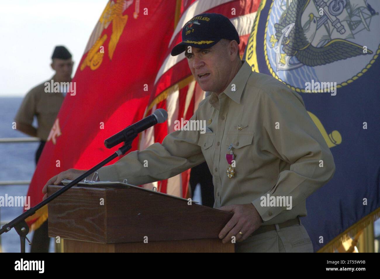 LPD 7, rimpac, USS Cleveland Stock Photo - Alamy
