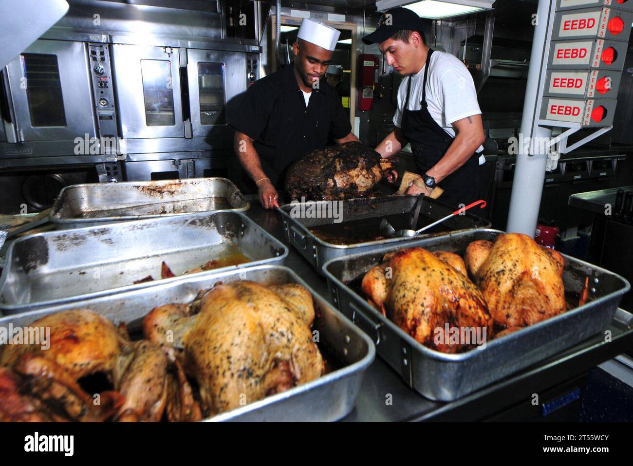 LSD 52, mess decks, Thanksgiving Stock Photo - Alamy