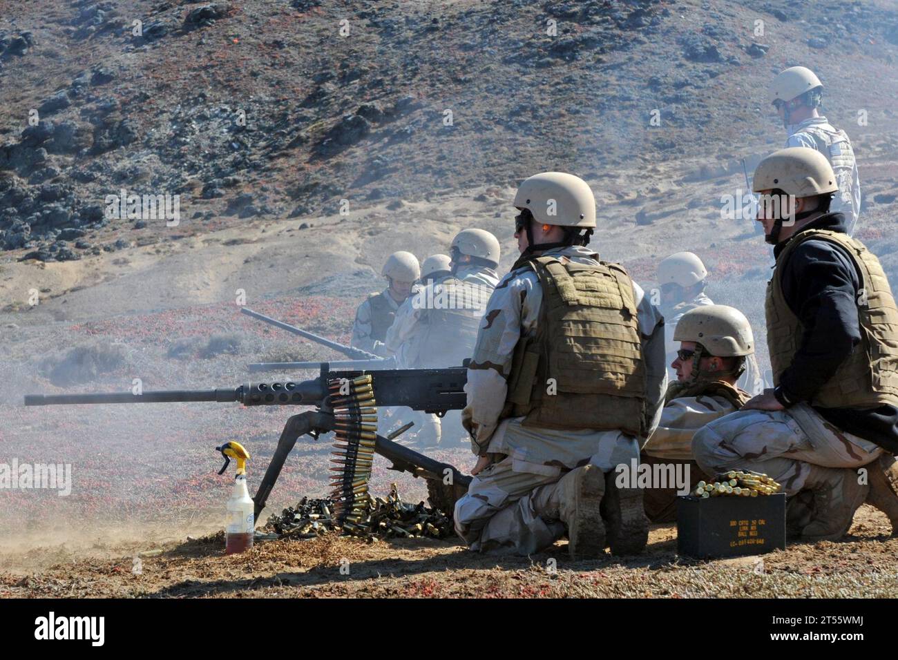 Machine gun, MSRON 1, Reserve, Shark Tank 2010 Stock Photo - Alamy