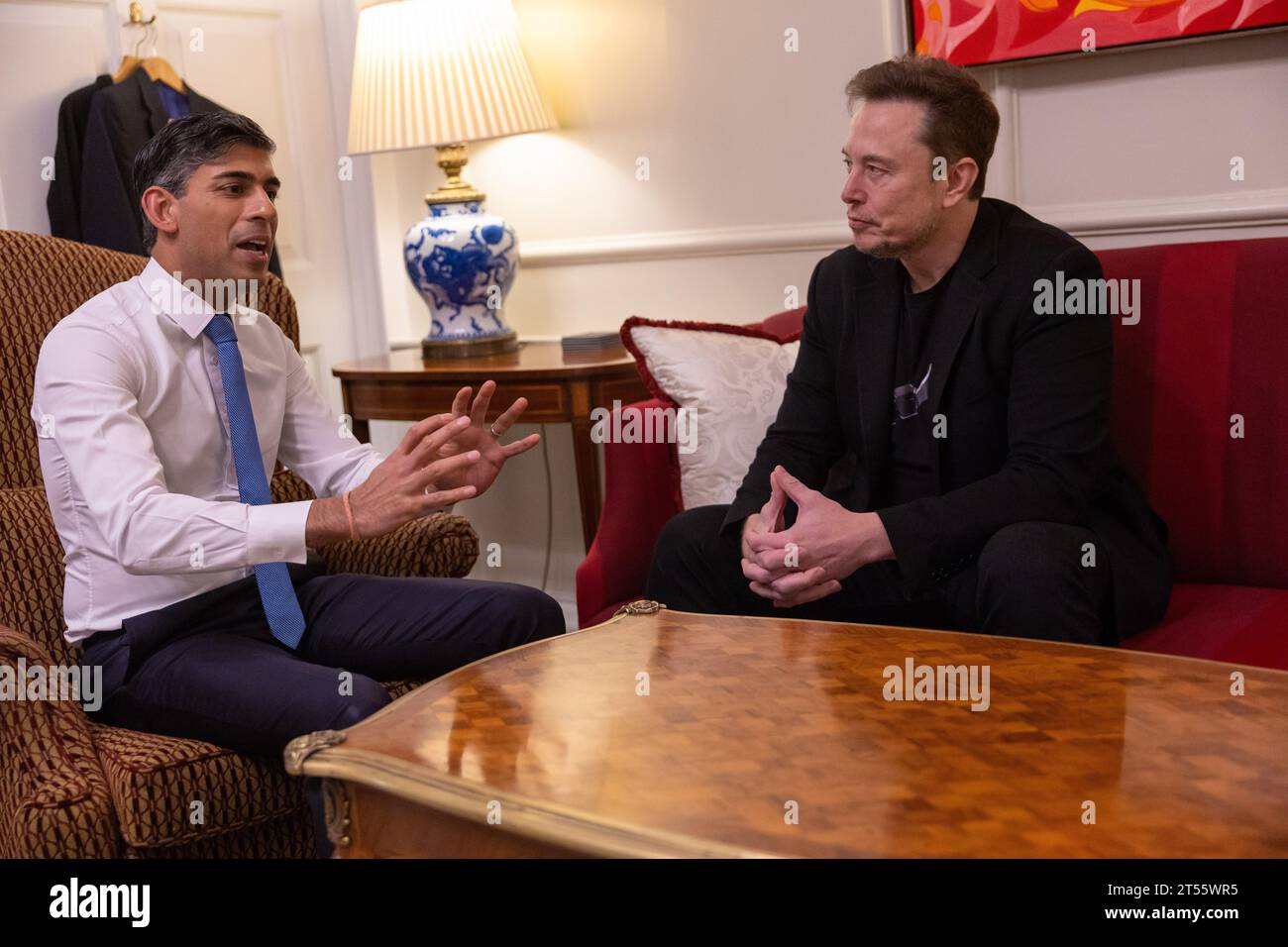 LONDON, ENGLAND, UK - 02 November 2023 - The UK Prime Minister Rishi ...