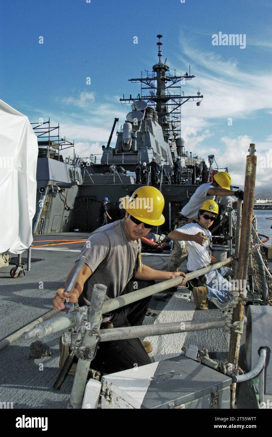 maintenance, naval shipyard, repairs, Staging Stock Photo - Alamy
