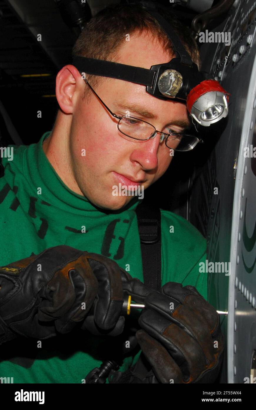 maintenance, navy, people, U.S. Navy, USS Nimitz (CVN 68 Stock Photo ...