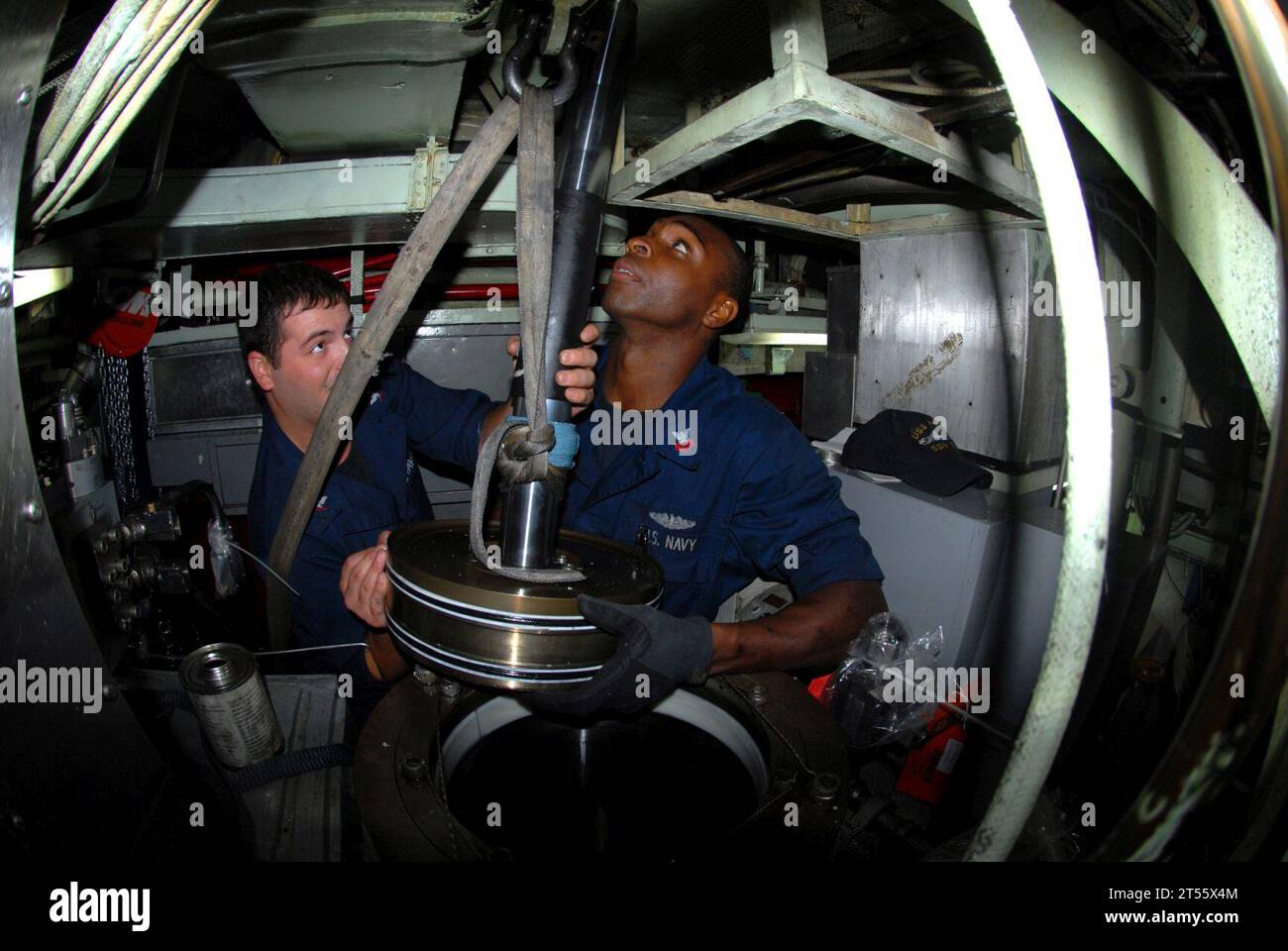 maintenance, Sailors, Submarine, U.S. Navy, USS Albany (SSN 753 Stock ...