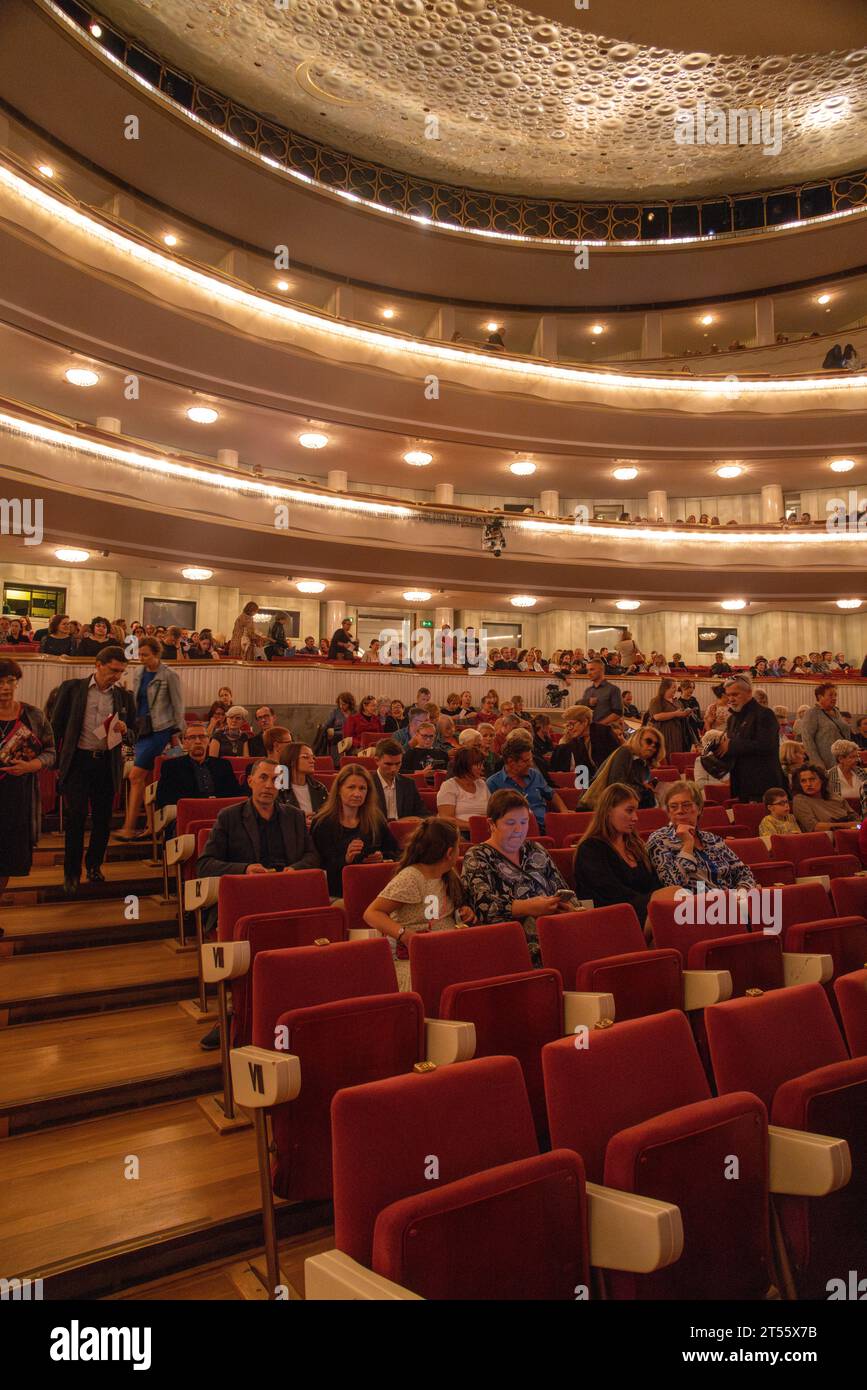 audience for classical music concert, National Theatre and Opera ...