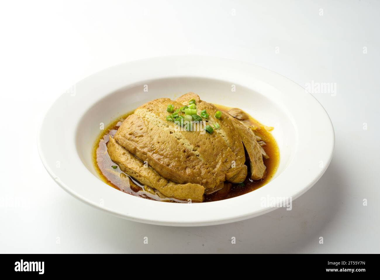 Marinated Tofu skin in soy Sauce Stock Photo - Alamy