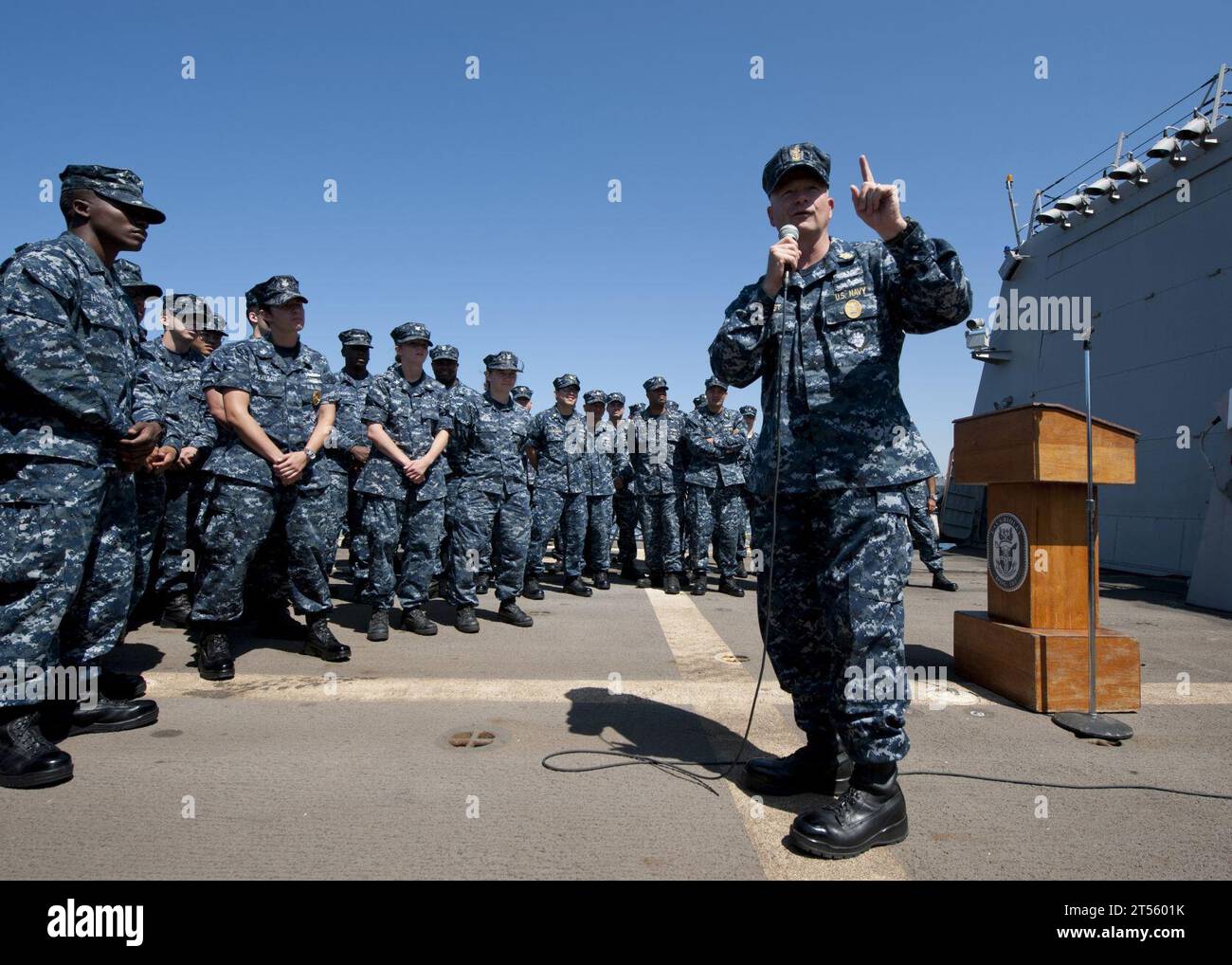 MCPON Rick West, Naval Base San Diego, Sailors, U.S. Navy Stock Photo ...