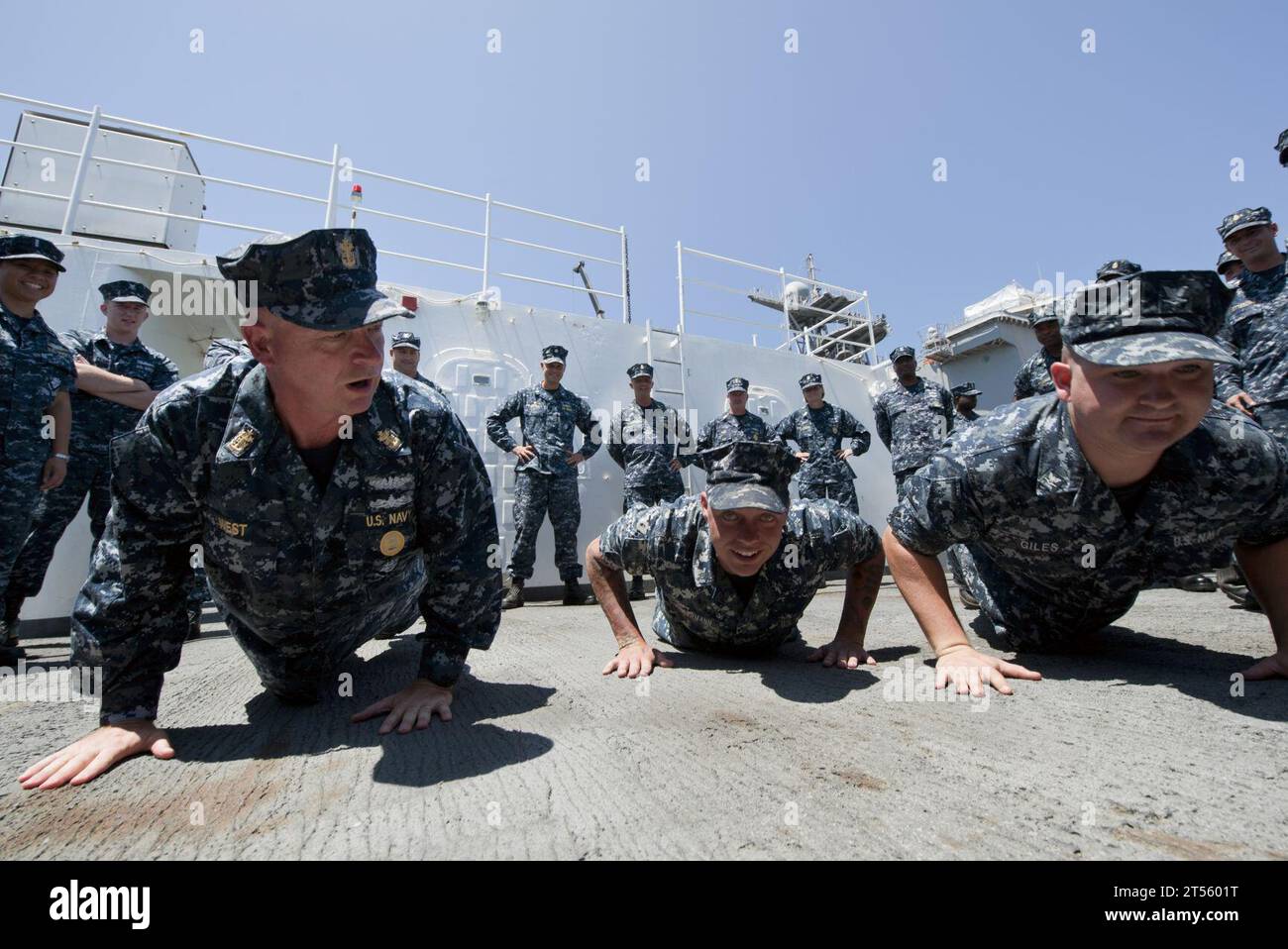 MCPON Rick West, Naval Base San Diego, Sailors, U.S. Navy Stock Photo ...