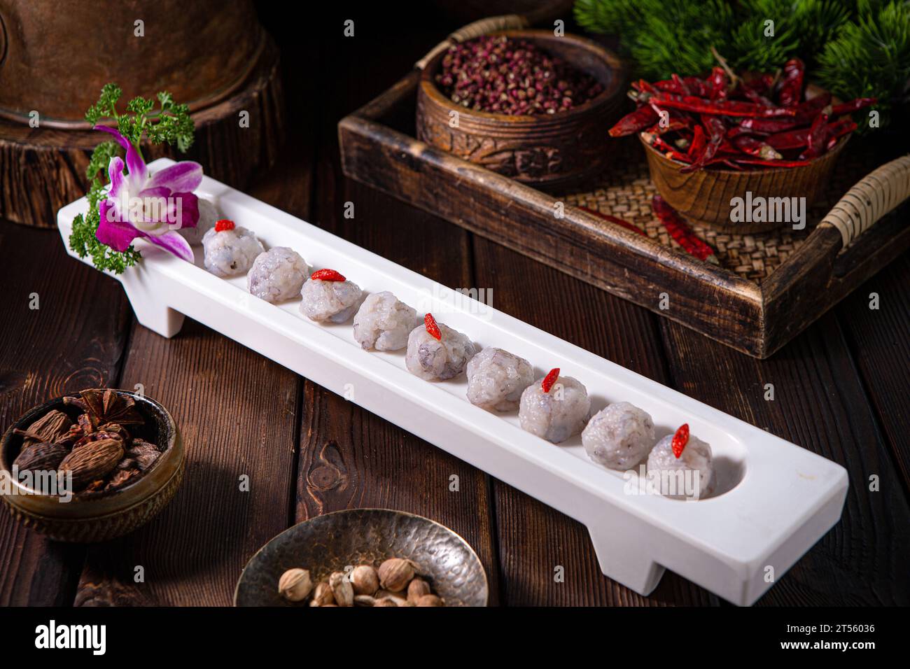 Fish paste and shrimp （Prawn）paste, for hot pot use，Minced shrimp Stock ...