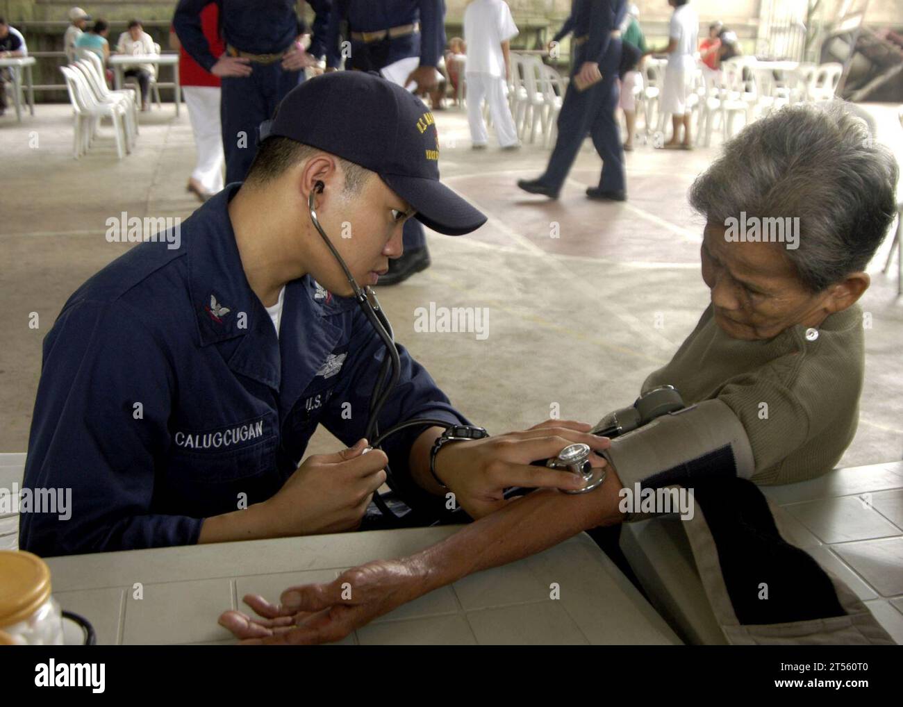 MEDCAP, Project Friendship, USS Blue Ridge Stock Photo - Alamy