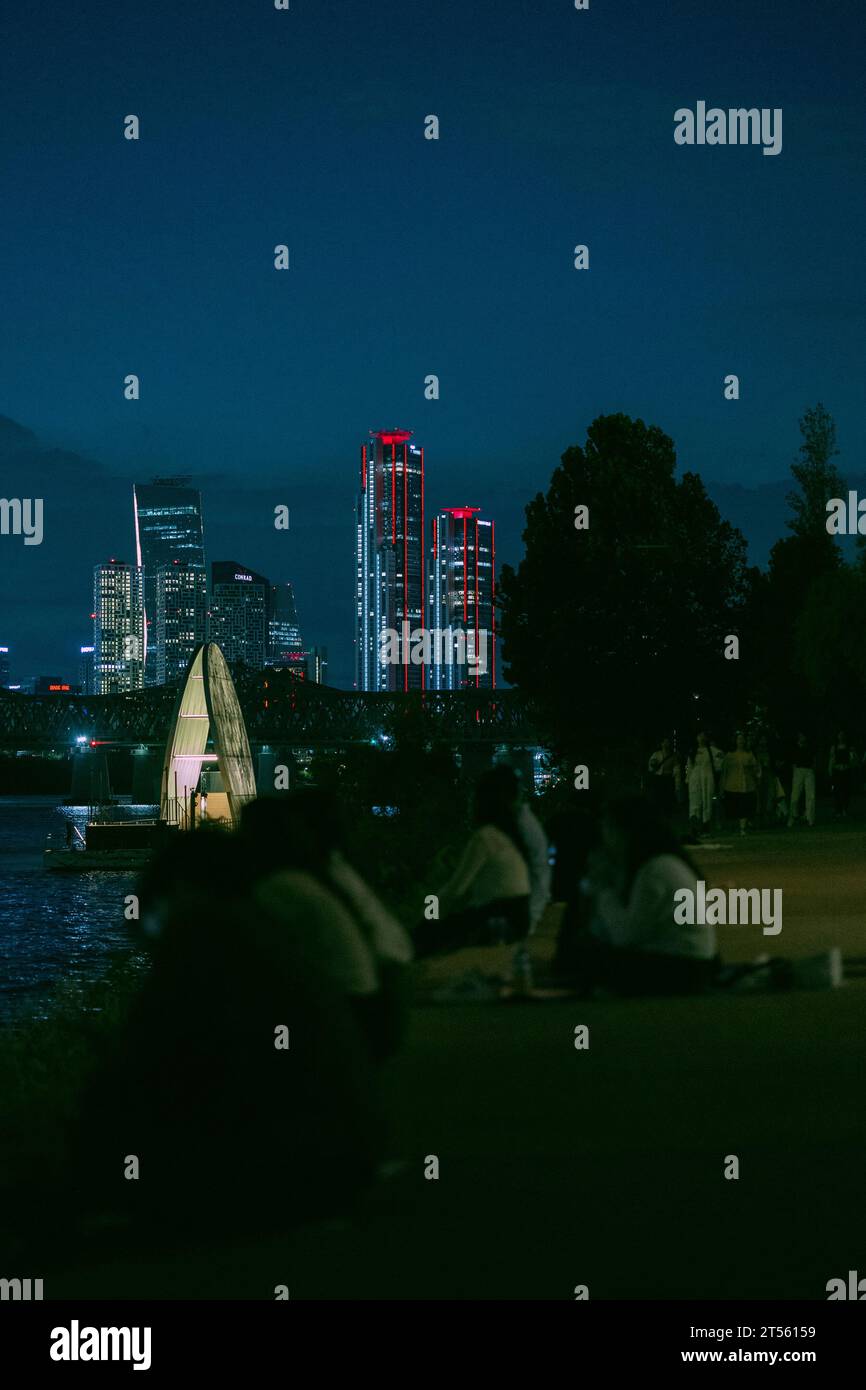 Nodeul Island, Seoul Stock Photo - Alamy