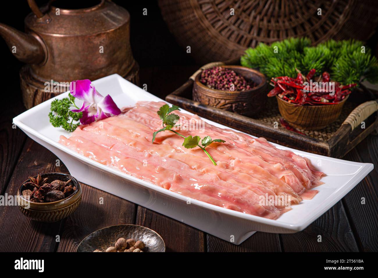 duck intestine for hot pot,yakiniku, sukiyaki and shabu used Stock ...