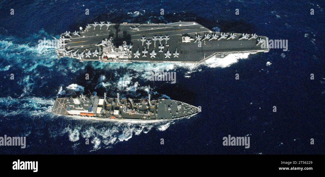 Military Sealift Command (MSC) fleet replenishment oiler USNS Pecos (T ...