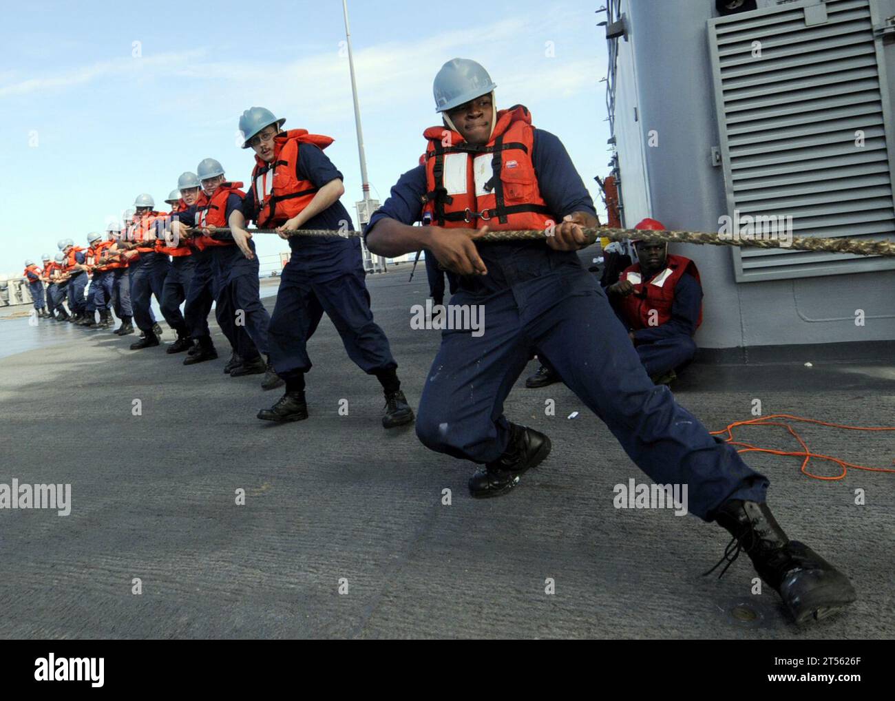 Military Sealift Command, RAS, USNS Pecos (T-AO 197 Stock Photo - Alamy