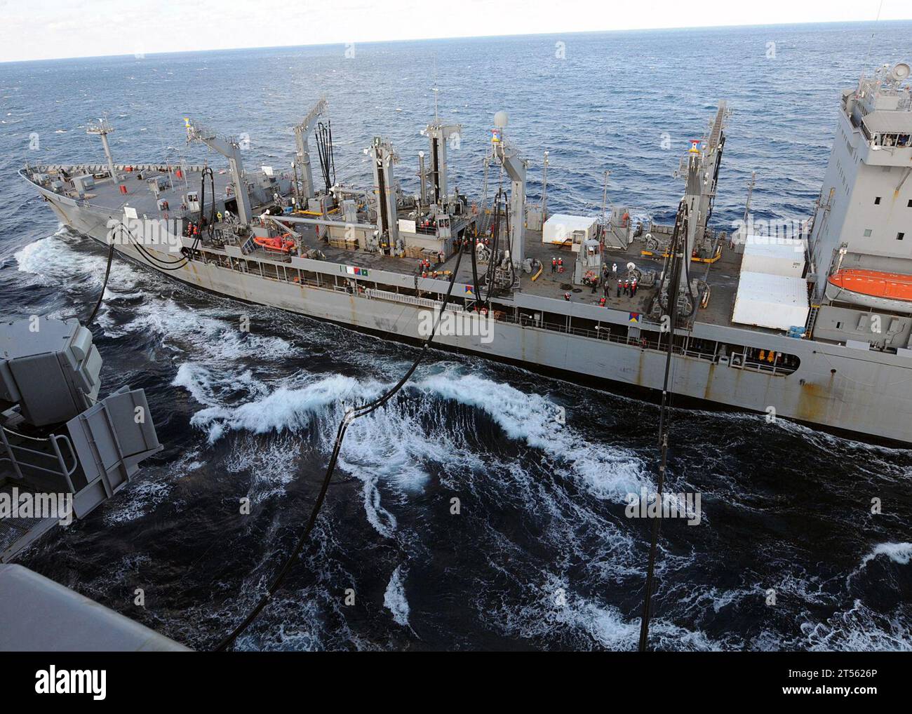 Military Sealift Command, navy, oiler, replenishment, U.S. Navy, USNS Leroy Grumman (T-AO 195 ...