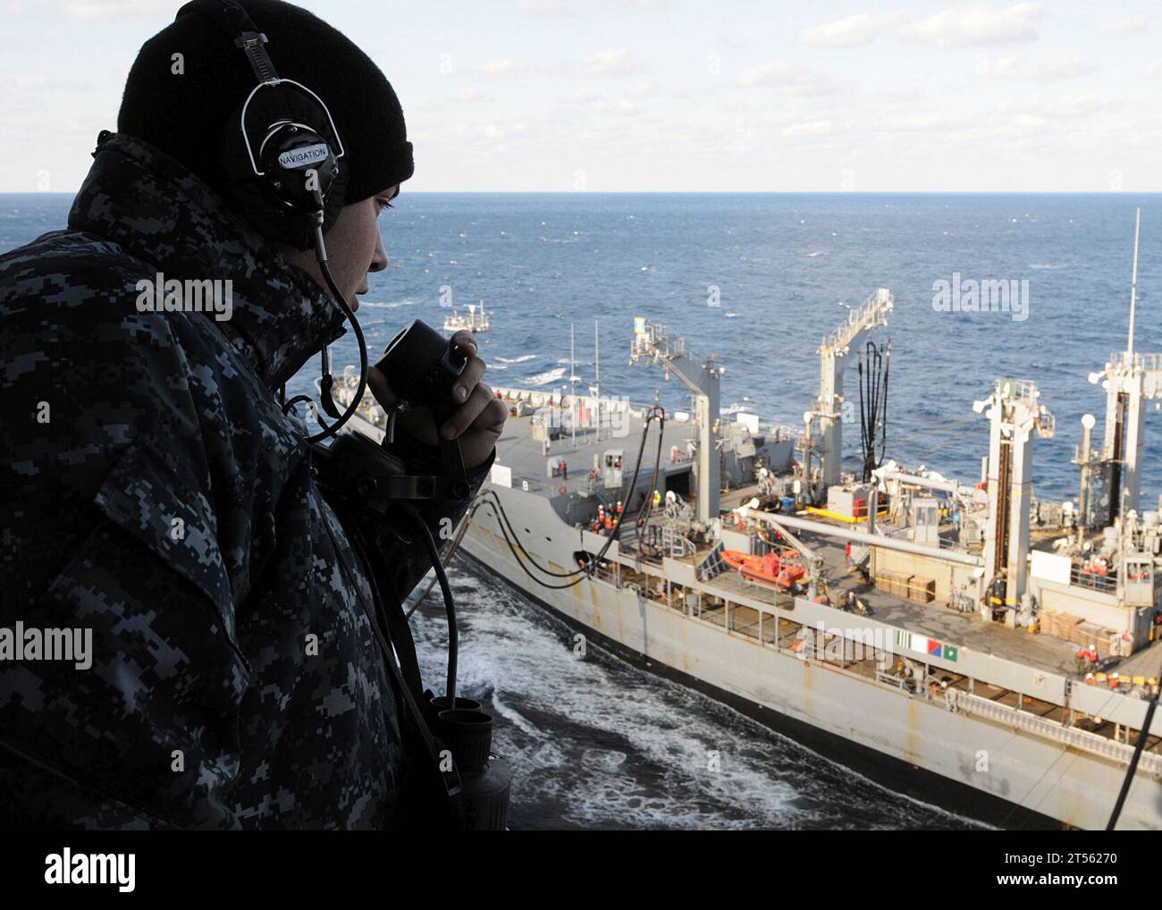 Military Sealift Command, navy, oiler, replenishment, U.S. Navy, USNS Leroy Grumman (T-AO 195 ...