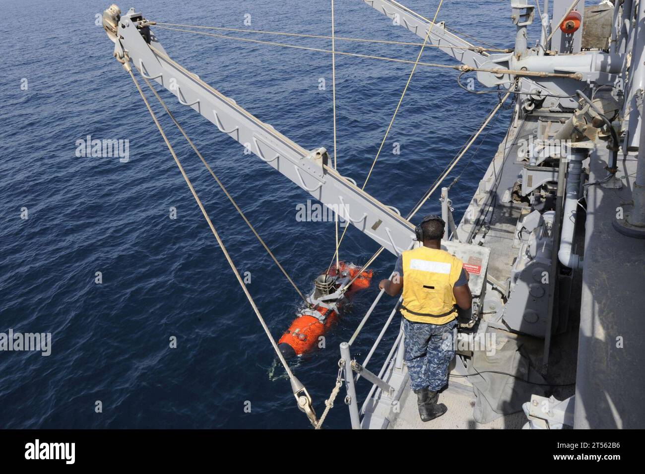 mine countermeasures, Sea and Anchor Detail. U.S. Navy, USS Gladiator ...