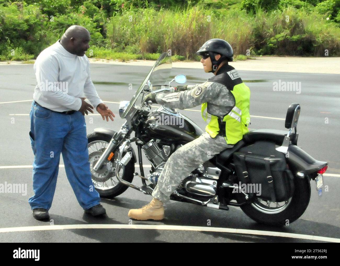 Motorcycle, Safety, Soldier Stock Photo - Alamy