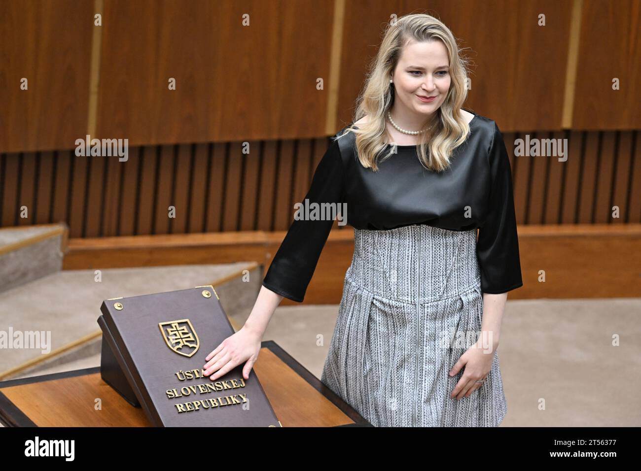 Slovak Member of Parliament Vladimira Marcinkova (pictured) and newly ...