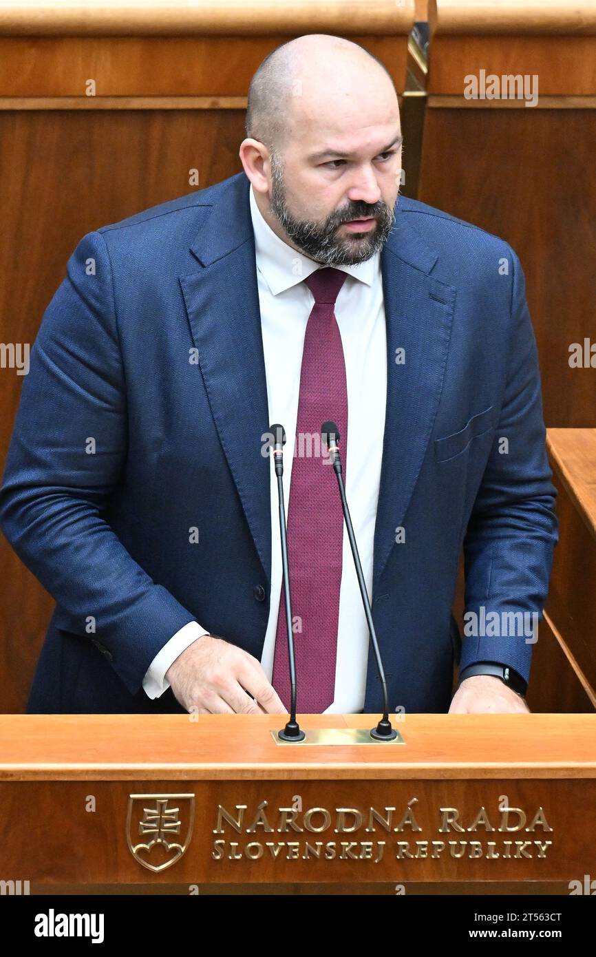 Slovak Member of Parliament Peter Pcolinsky (pictured) and newly ...