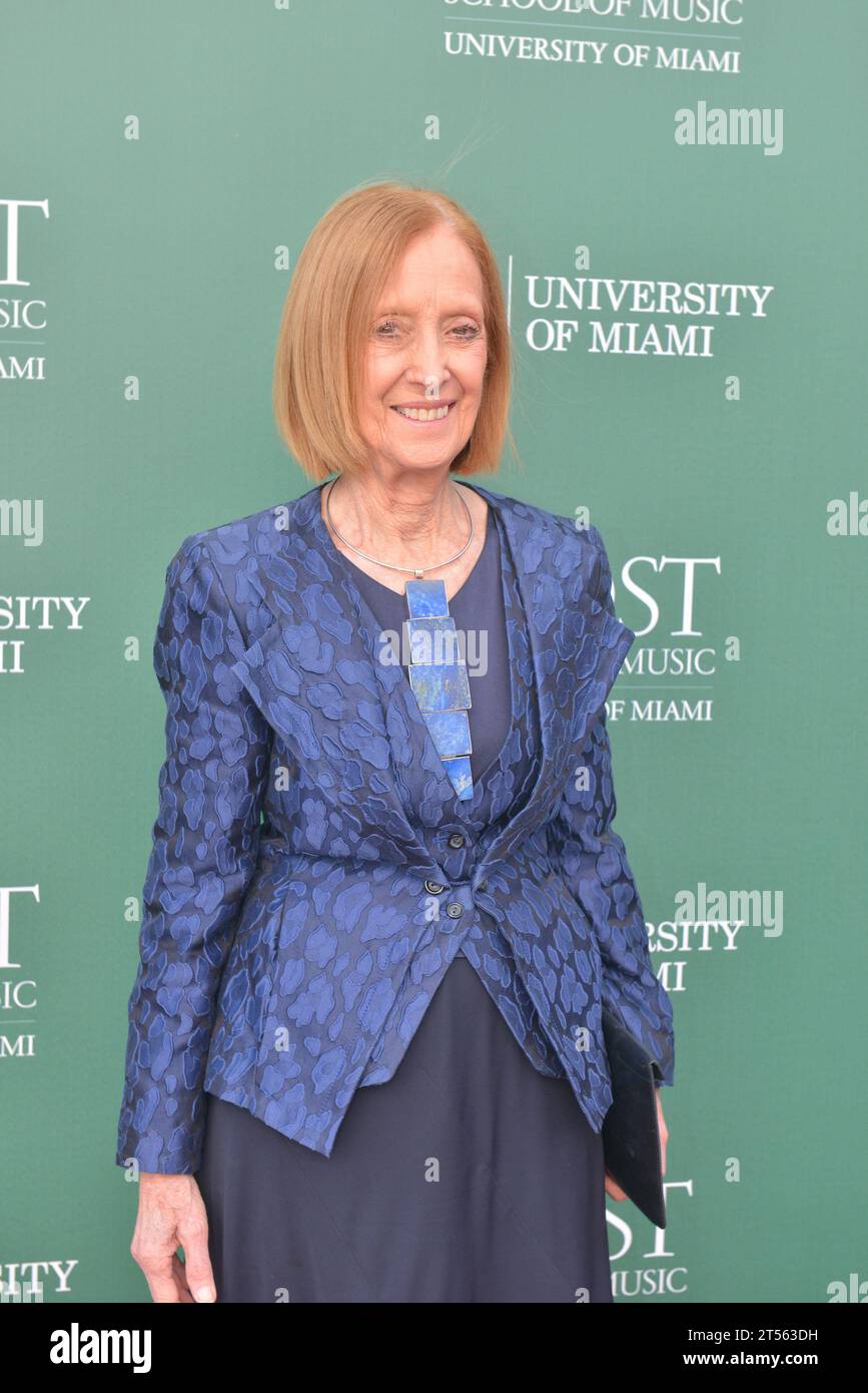 Coral Gables, Florida, USA. 02nd Nov, 2023. Deborah Hoffman attends the ...