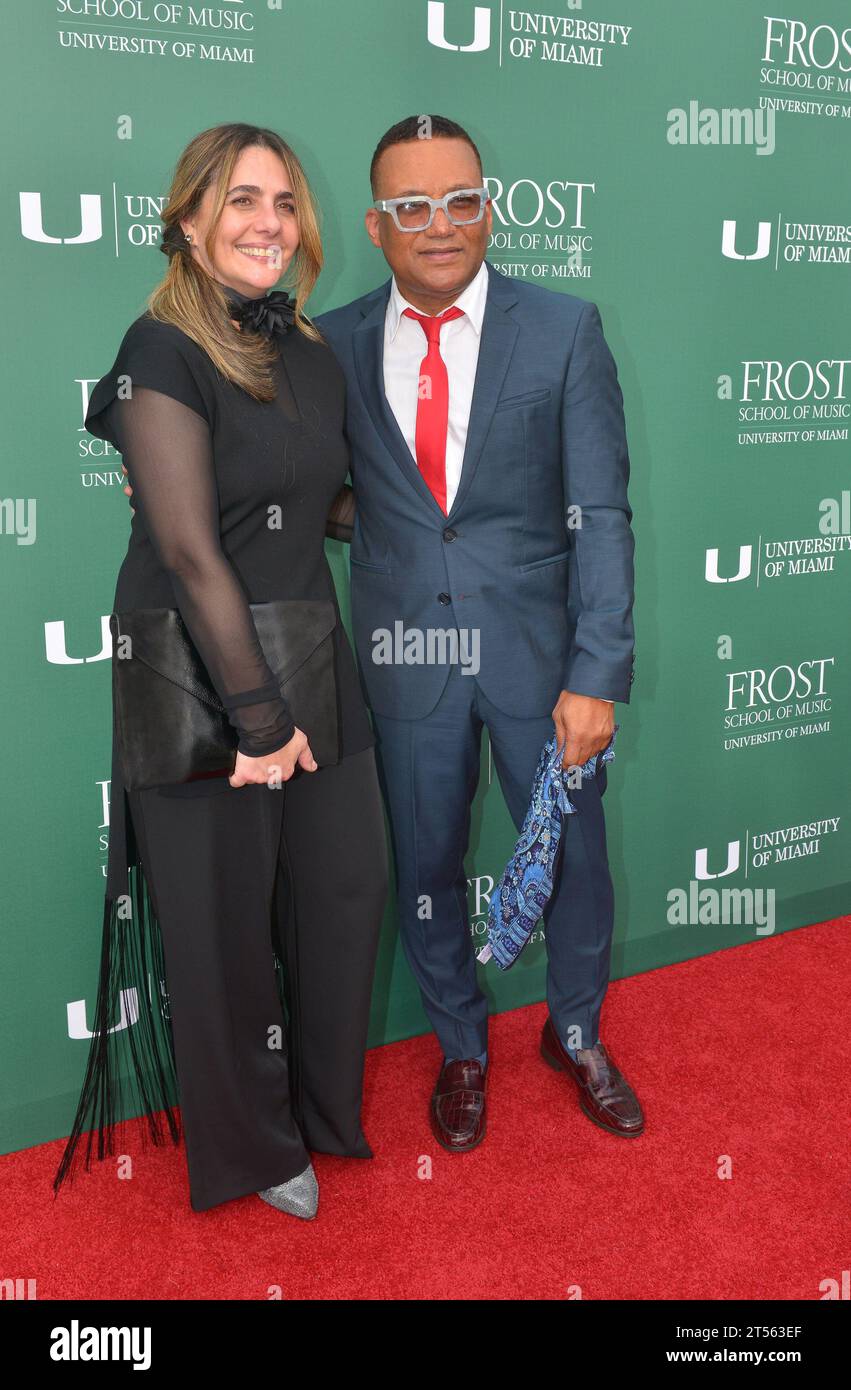 Coral Gables, Florida, USA. 02nd Nov, 2023. Maria Rubalcaba and Gonzalo ...